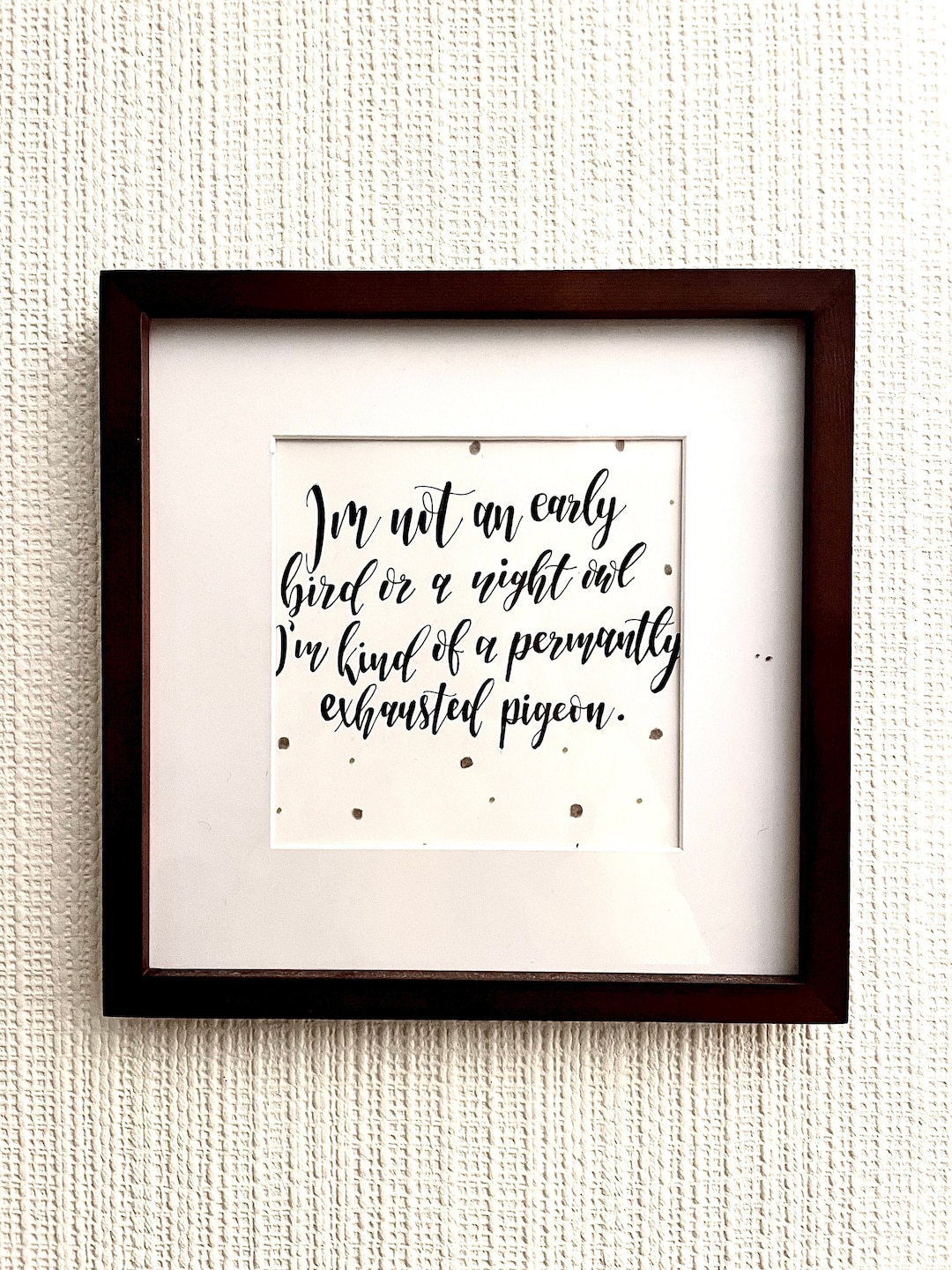 Hand Lettered Typography Calligraphy Quotes Funny Blunt - Etsy