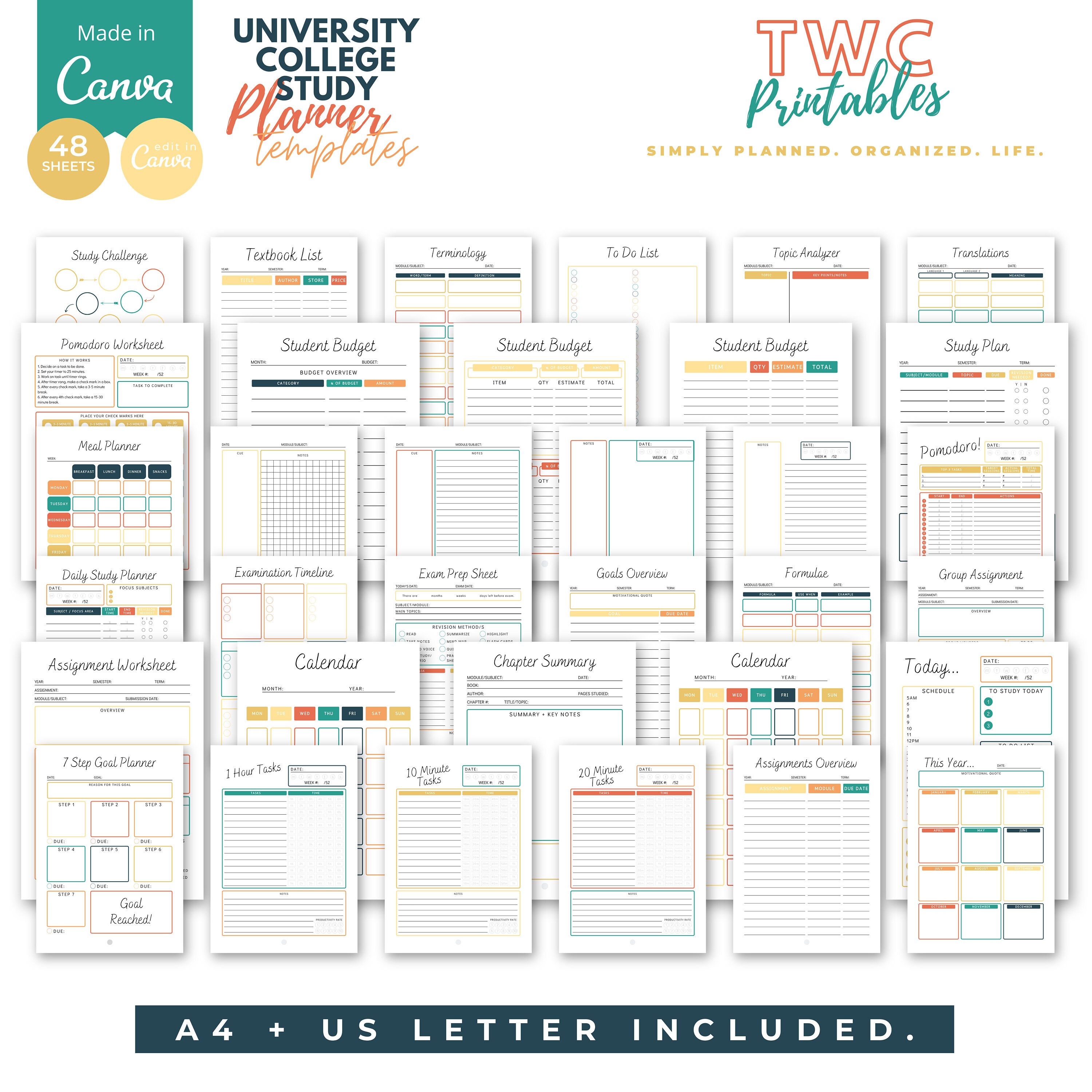 Study Planner Study Guide Template Student Planner Digital Etsy study-planner-study-guide-template-student-planner-digital-etsy
