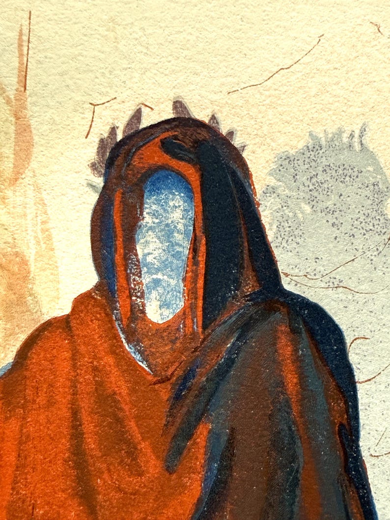 Salvador Dali - the Apparition of Dis - the Divine Comedy - Dante’s ...