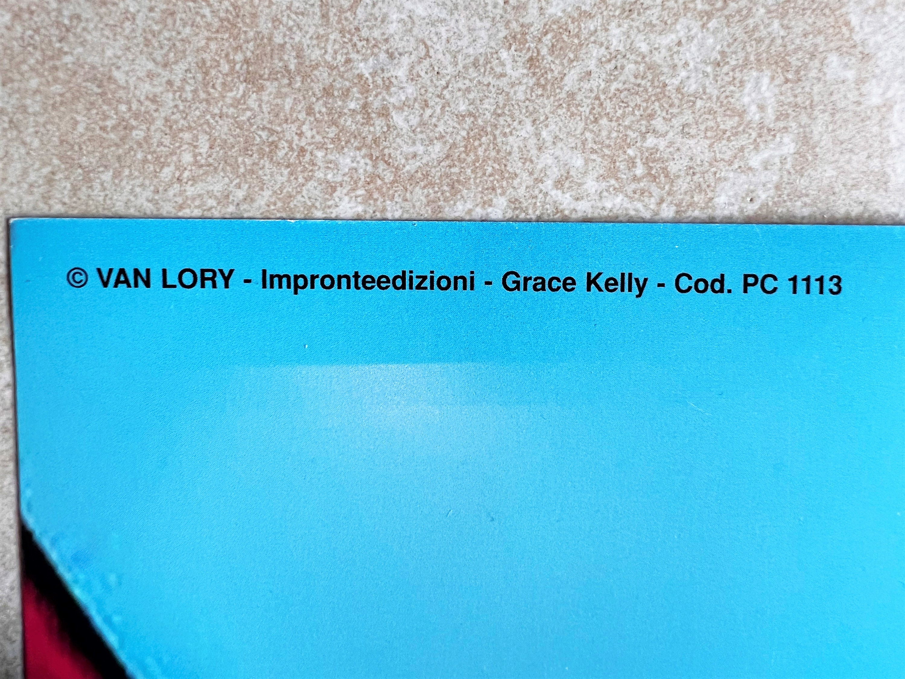 Van Lory Grace Kelly Vintage Original Poster 1999 Pop Art - Etsy