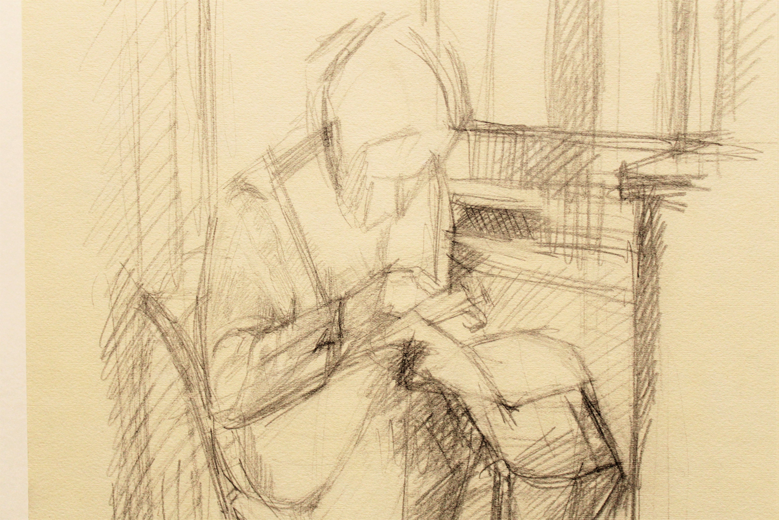 Giacometti Drawings Interior