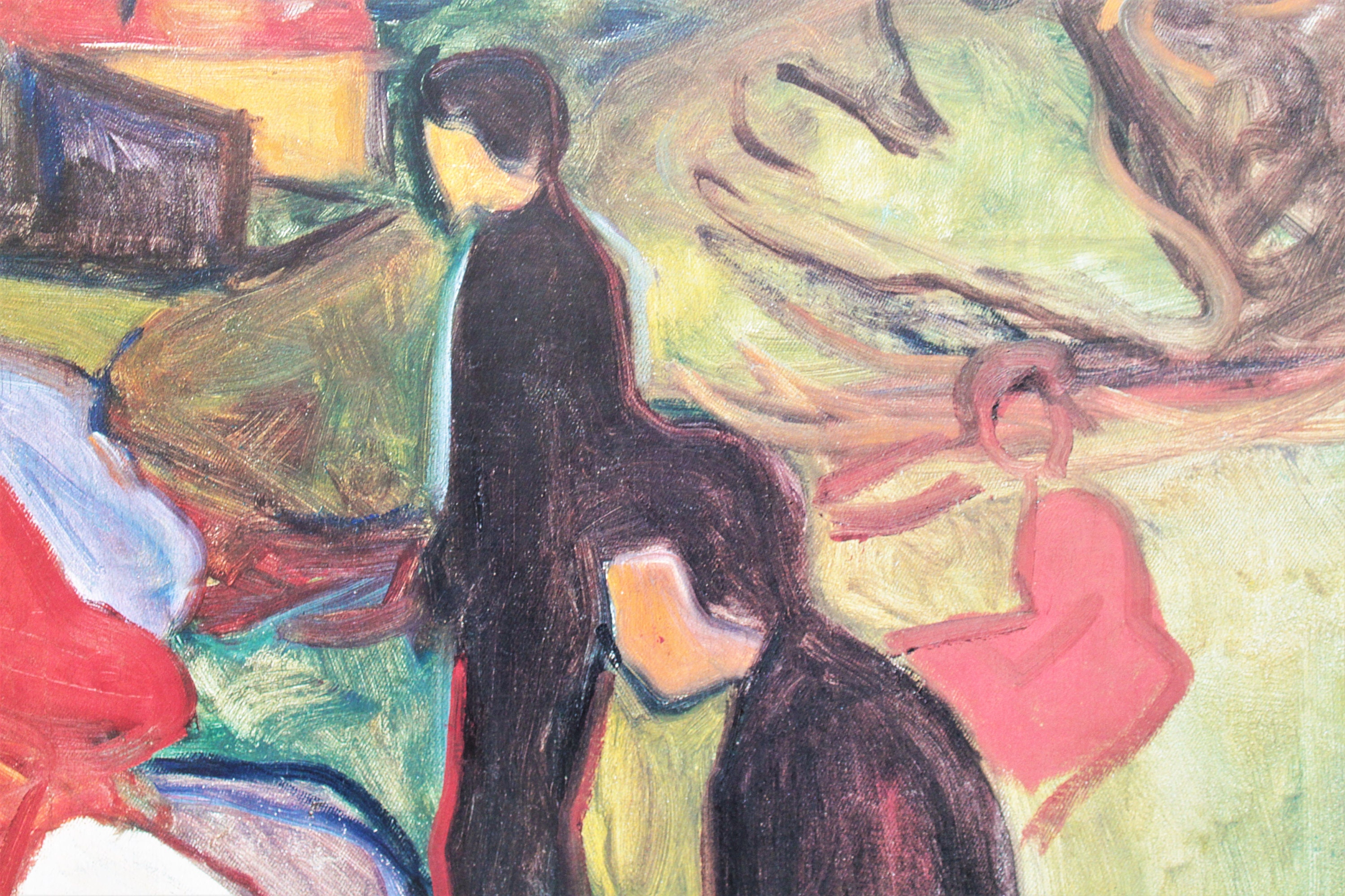 Edvard Munch Piece Really Rare Original Vintage Poster | Etsy