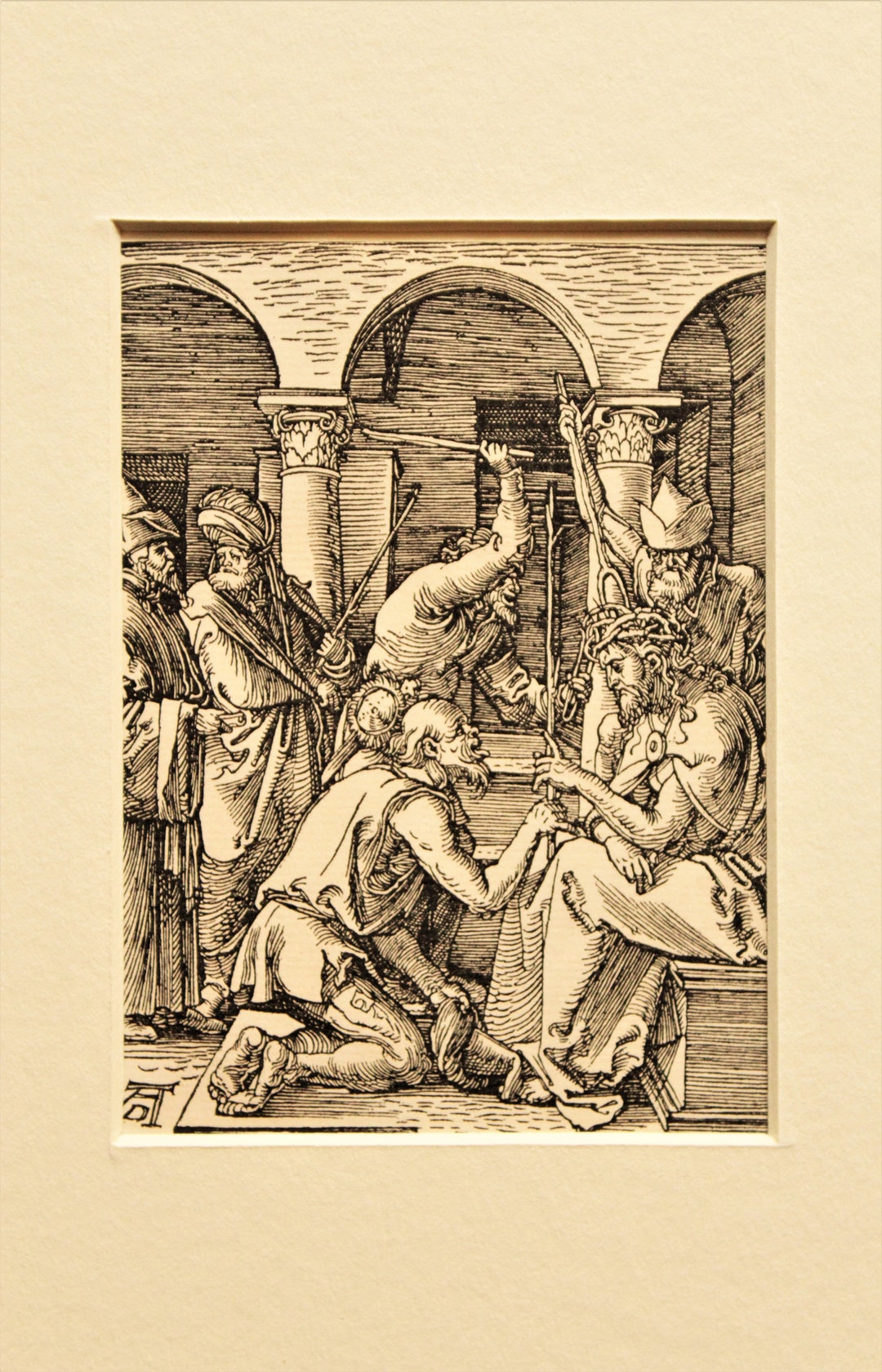 Albrecht Durer - Christ Crowned With Thorns - Wood Engraving - the ...