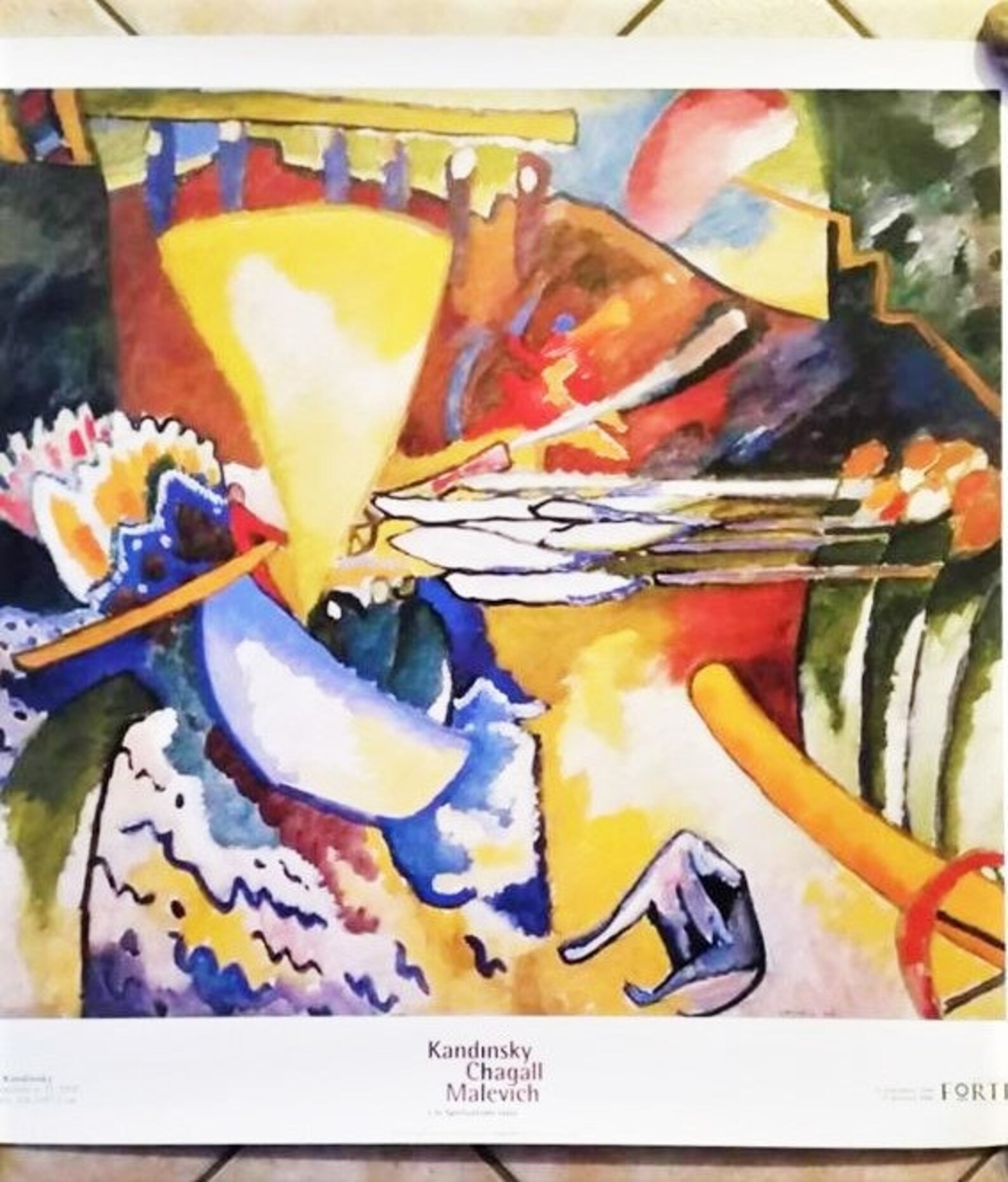 Wassily Kandinsky Anni 90 Original Poster Vintage Very - Etsy