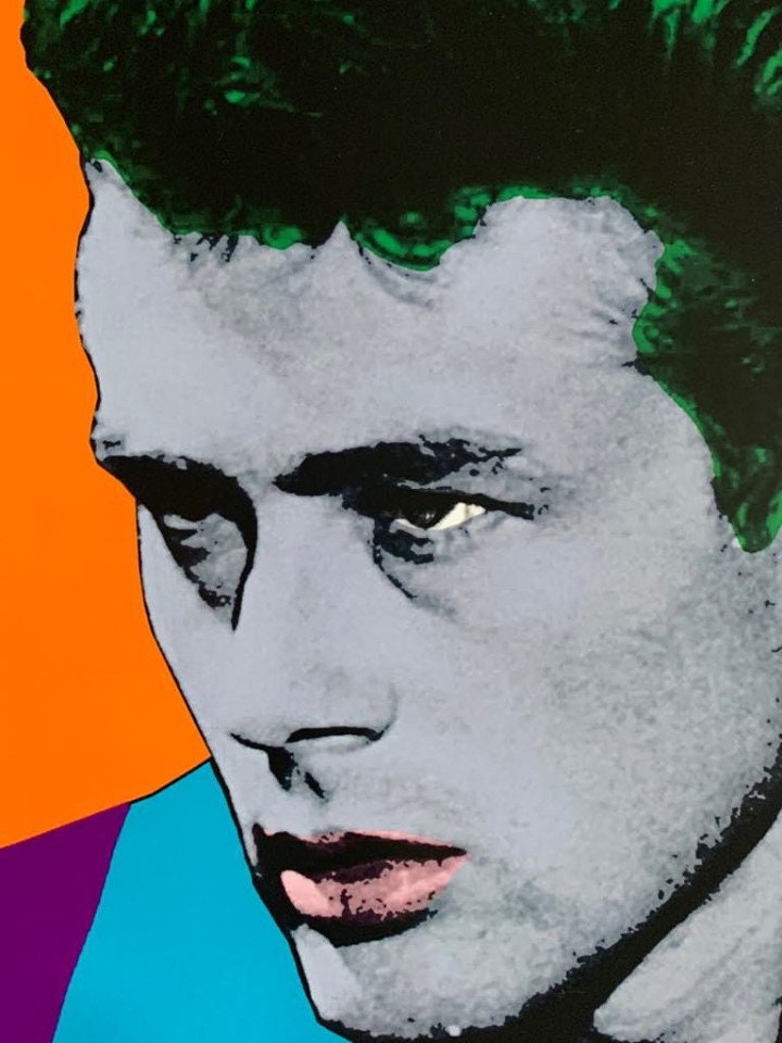 Van Lory James Dean Vintage Original Poster 1999 Pop - Etsy