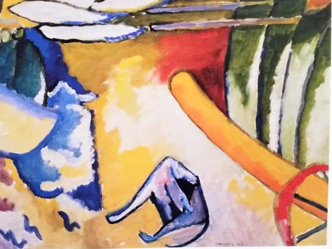 Wassily Kandinsky Anni 90 Original Poster Vintage Very - Etsy