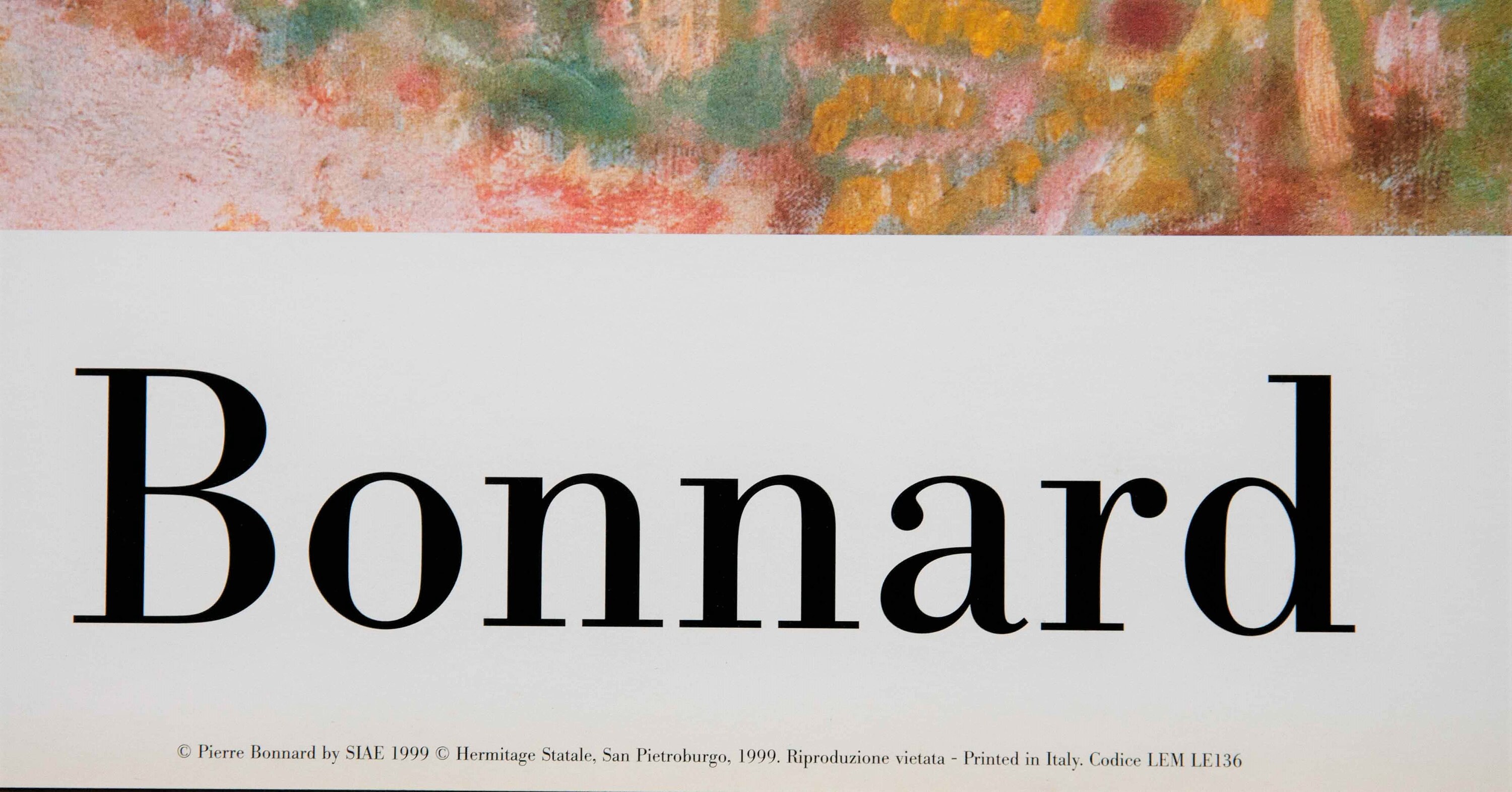 Pierre Bonnard poster Rare vintage print Impressionists and | Etsy