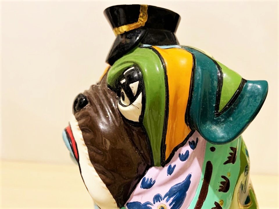 Thomas Hoffmann Hand Painted Resin Sculpture 26 X 13 X 18 - Etsy UK