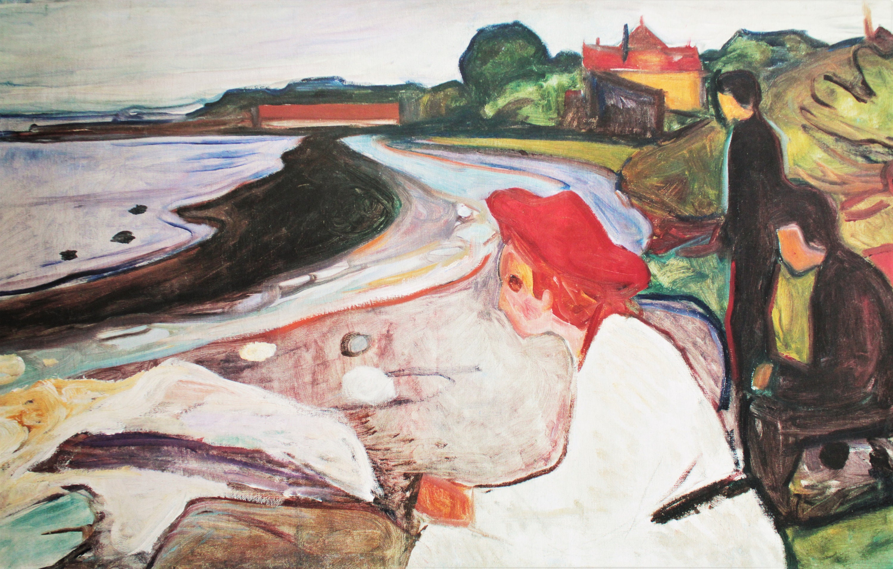 Edvard Munch Piece Really Rare Original Vintage Poster | Etsy