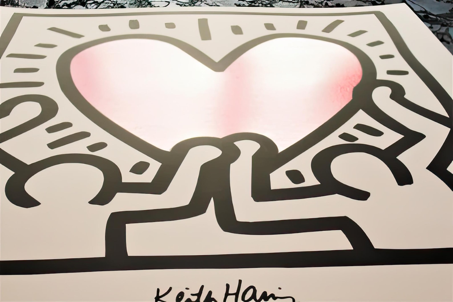 Keith Haring Vintage Pop Art Print on Museum Board – 1990s Urban ...