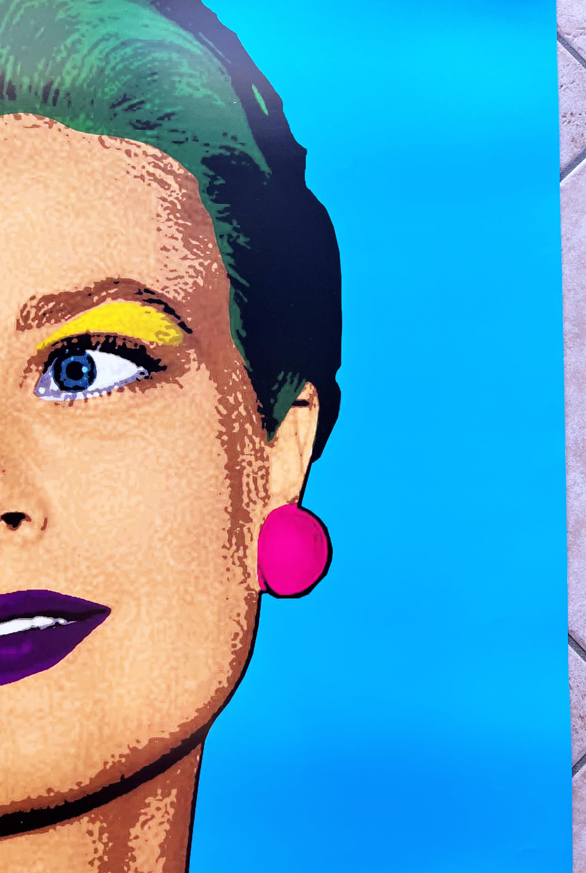 Van Lory - Grace Kelly - Vintage Original Poster - 1999 - Pop Art - Etsy