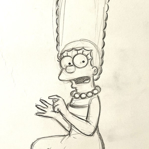 Simpsons Original Animation - Etsy