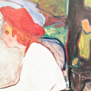 Edvard Munch - Piece Really Rare - Original Vintage Poster - 2000 - 100 ...