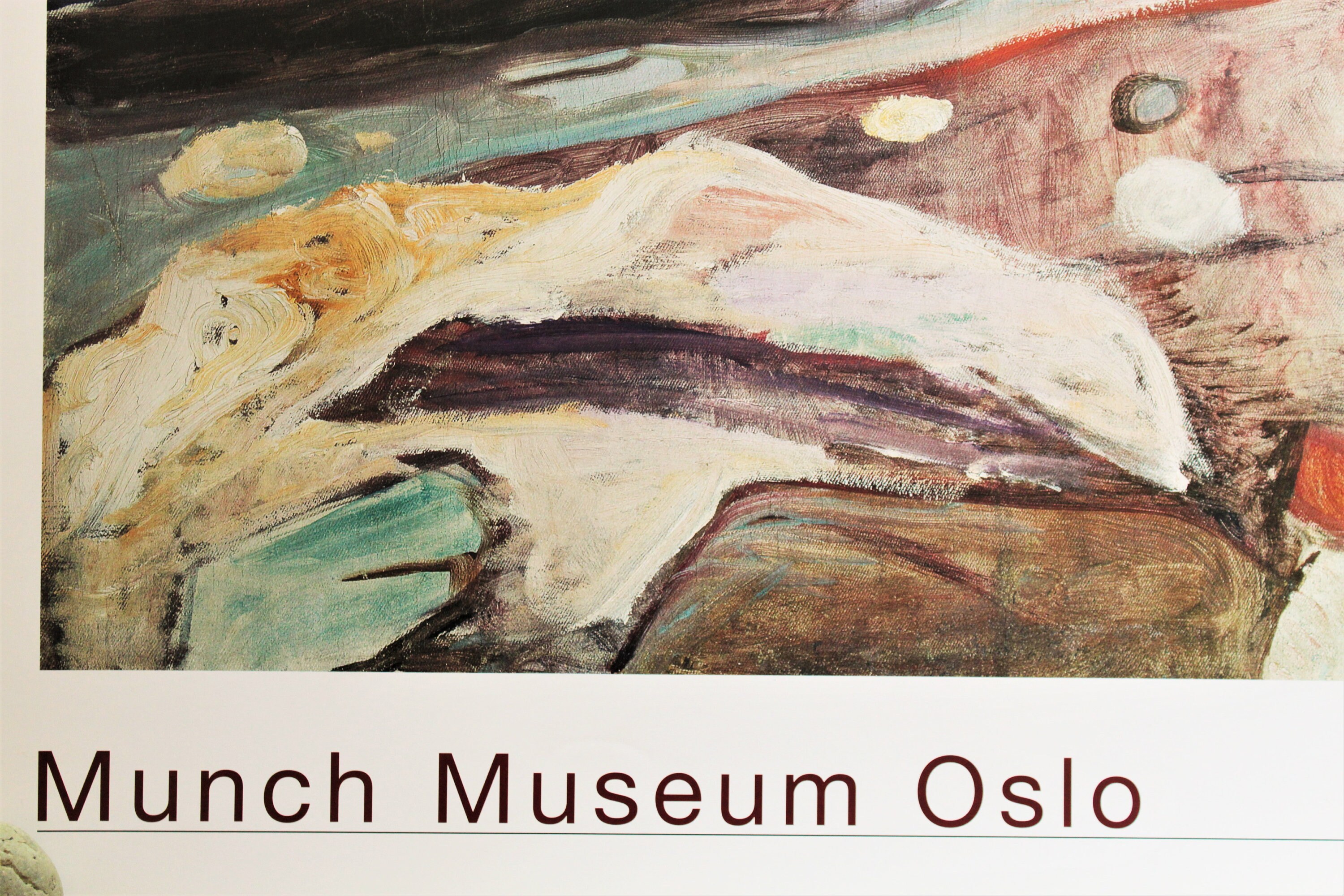 Edvard Munch Piece Really Rare Original Vintage Poster | Etsy