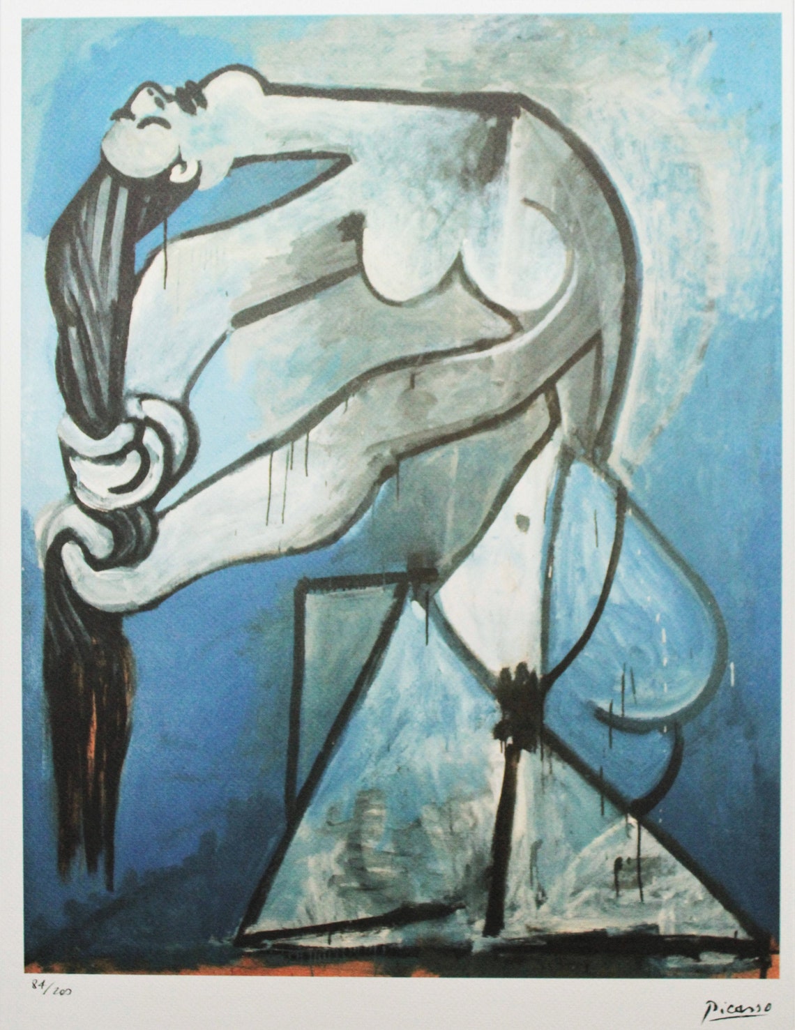 Pablo Picasso After Lithograph Limited Edition 200 Copies Etsy