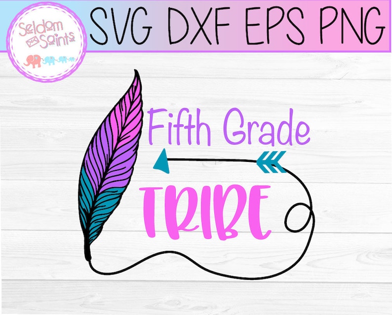Fifth Grade Tribe Svg Teacher Tribe Svg Back to School Svg - Etsy