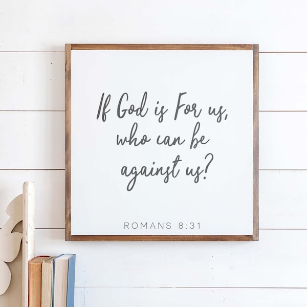 Scripture Wood Sign - Etsy