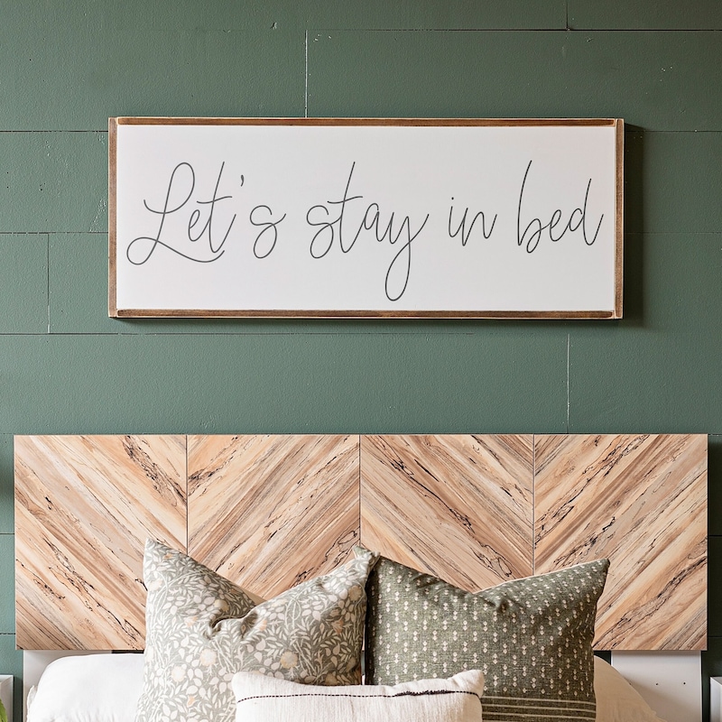 Signs Above Bed - Etsy