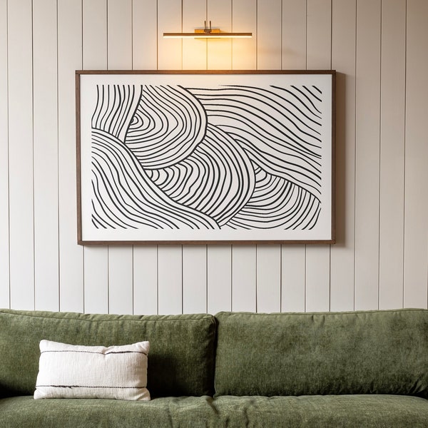 Modern Line Art - Etsy