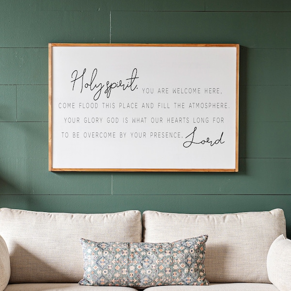 Welcome Scripture Wall Art - Etsy