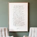 Psalm 23 - Handwritten Framed Poster | Bible Verse Wall Art - Printed ...