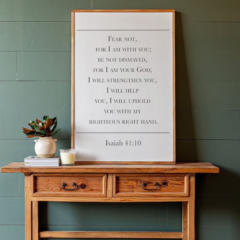 Scripture Wall Decor - Etsy