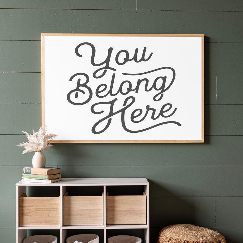 You Belong Here - Etsy