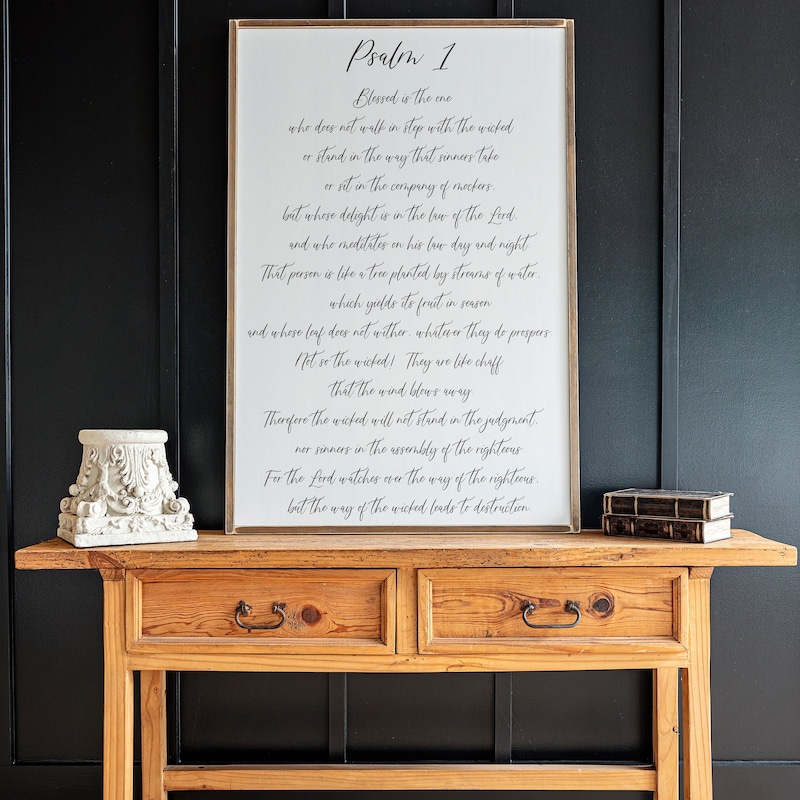Psalm 1 - Etsy