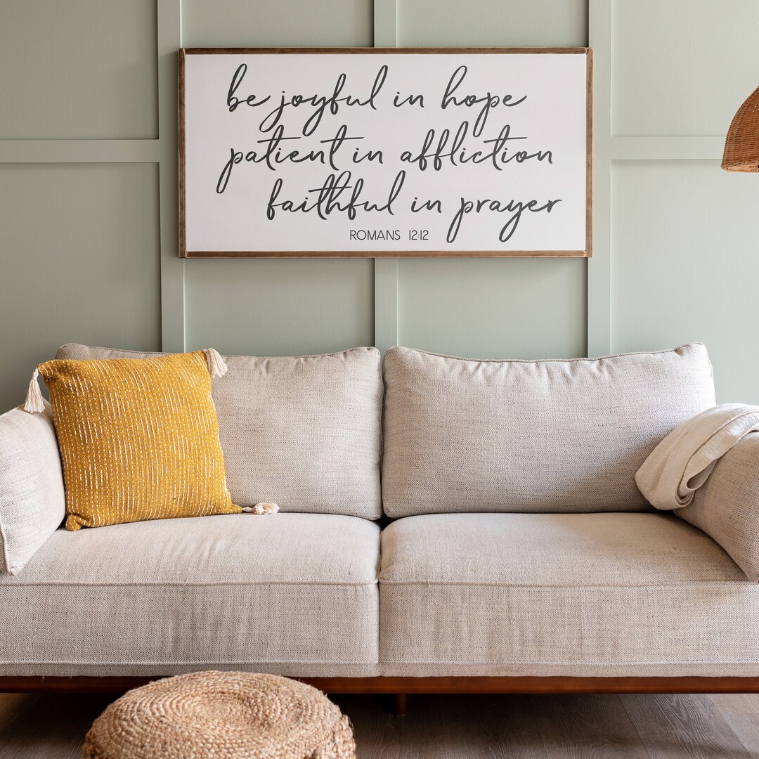 Be Joyful in Hope Patient in Affliction Faithful in Prayer | Romans 12 ...