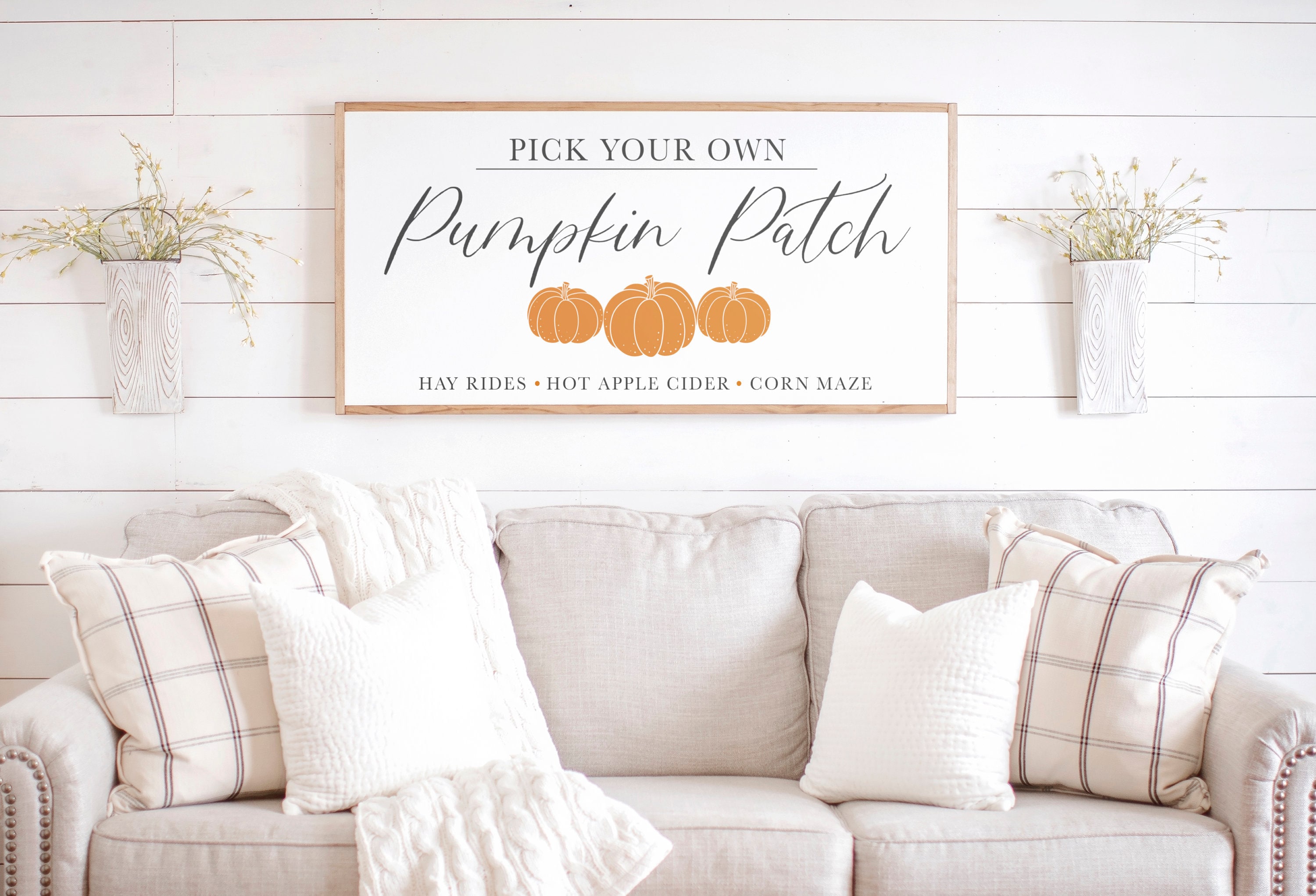 Fall Signs Pumpkin Patch Sign Pick Your Own Pumpkin - Etsy