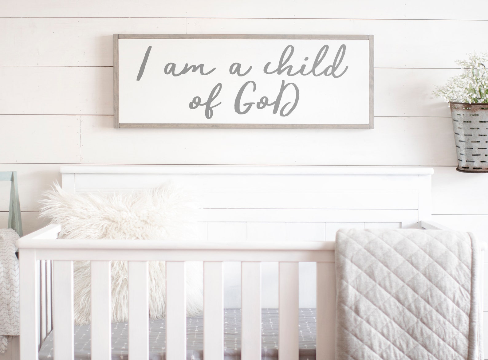 I Am a Child of God Sign | Scripture Nursery Signs | I Am a Child of ...