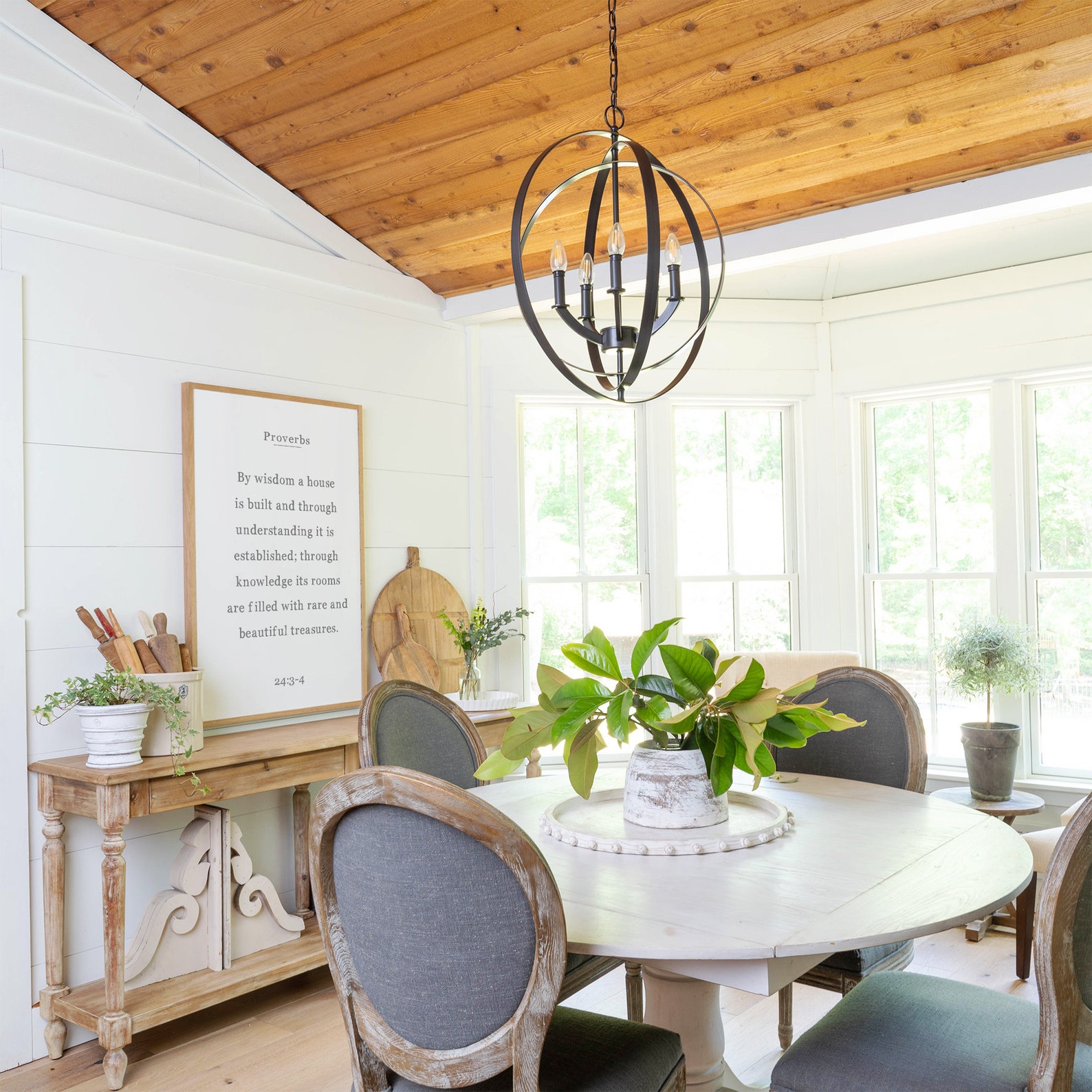 By Wisdom a House is Built Sign | Proverbs 24 Wood Sign | Large Framed ...