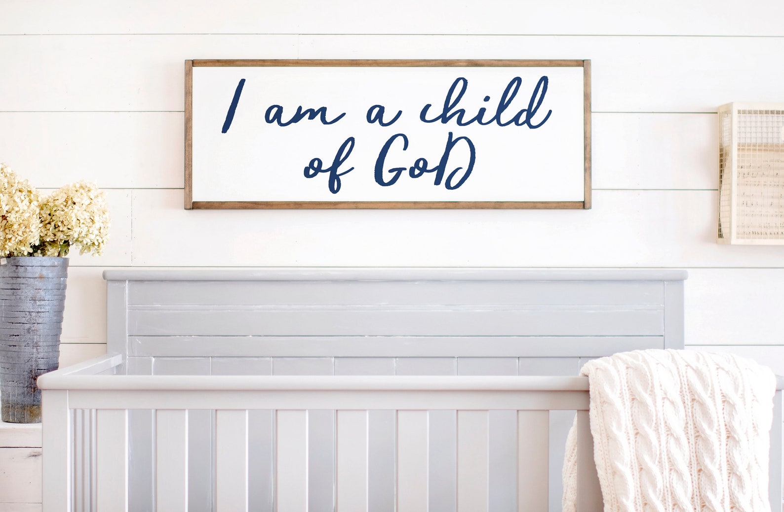 I Am a Child of God Sign | Scripture Nursery Signs | I Am a Child of ...