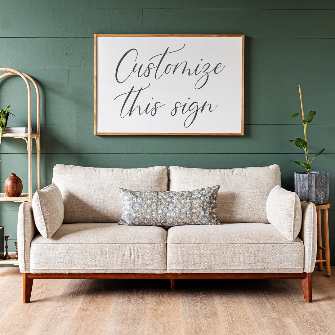 Custom Wood Sign: Personalized Home Wall Decor - Etsy
