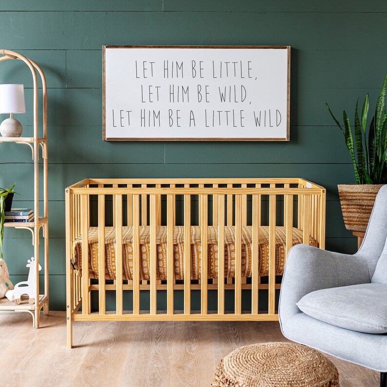 Boys Room Wall Decor Boys Room Sign Let Him Be A Little - Etsy