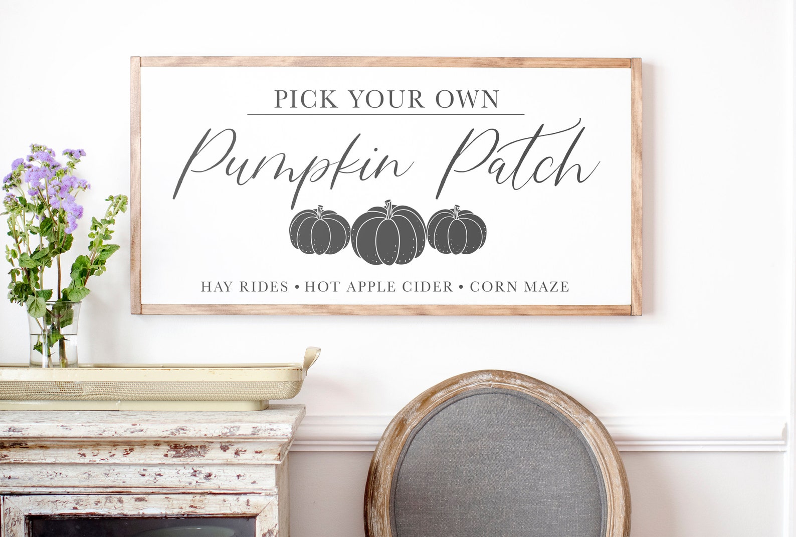 Fall Signs Pumpkin Patch Sign Pick Your Own Pumpkin - Etsy
