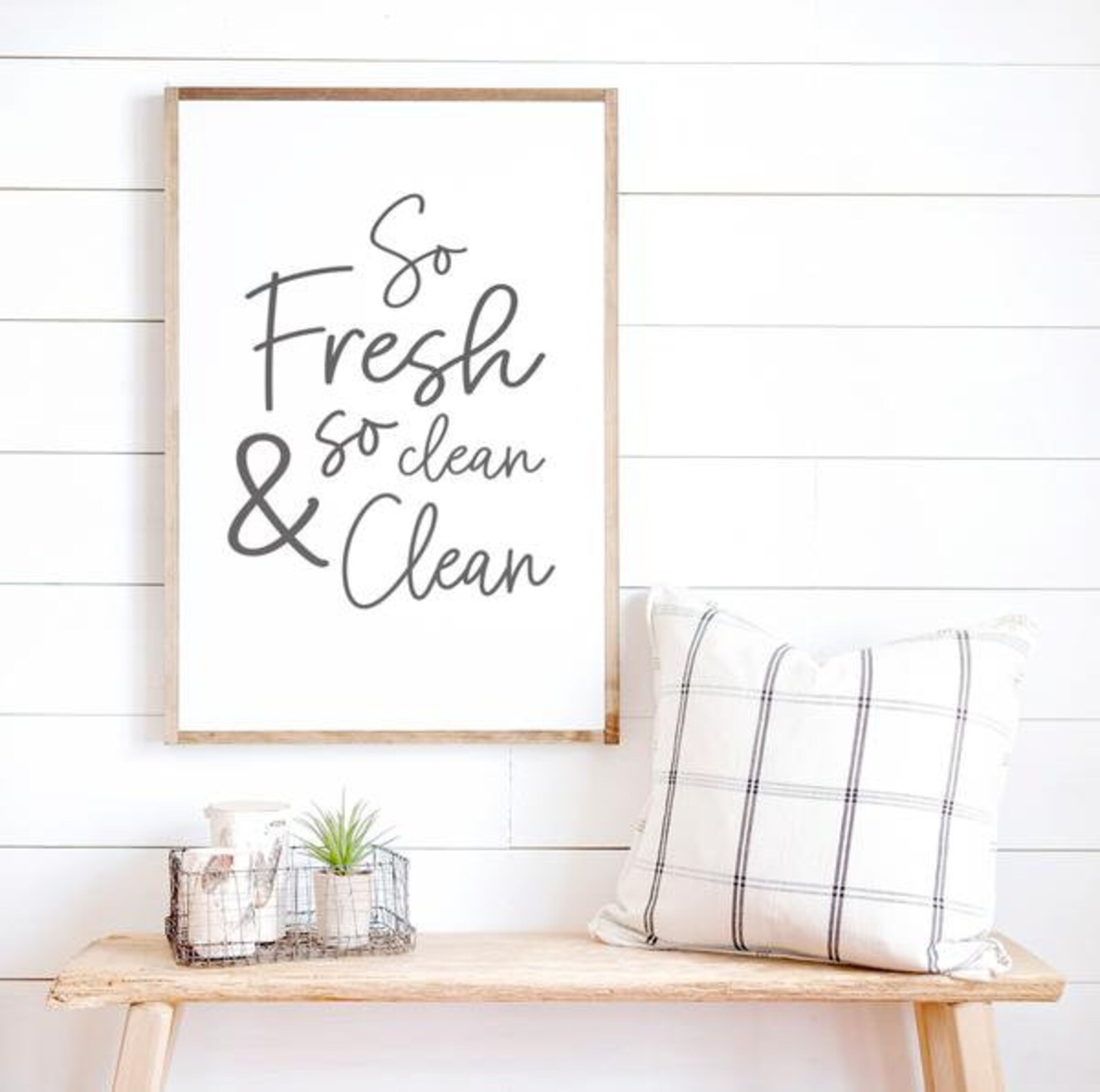 So Fresh and so Clean Sign | Laundry Room Signs | Kitchen Signs ...