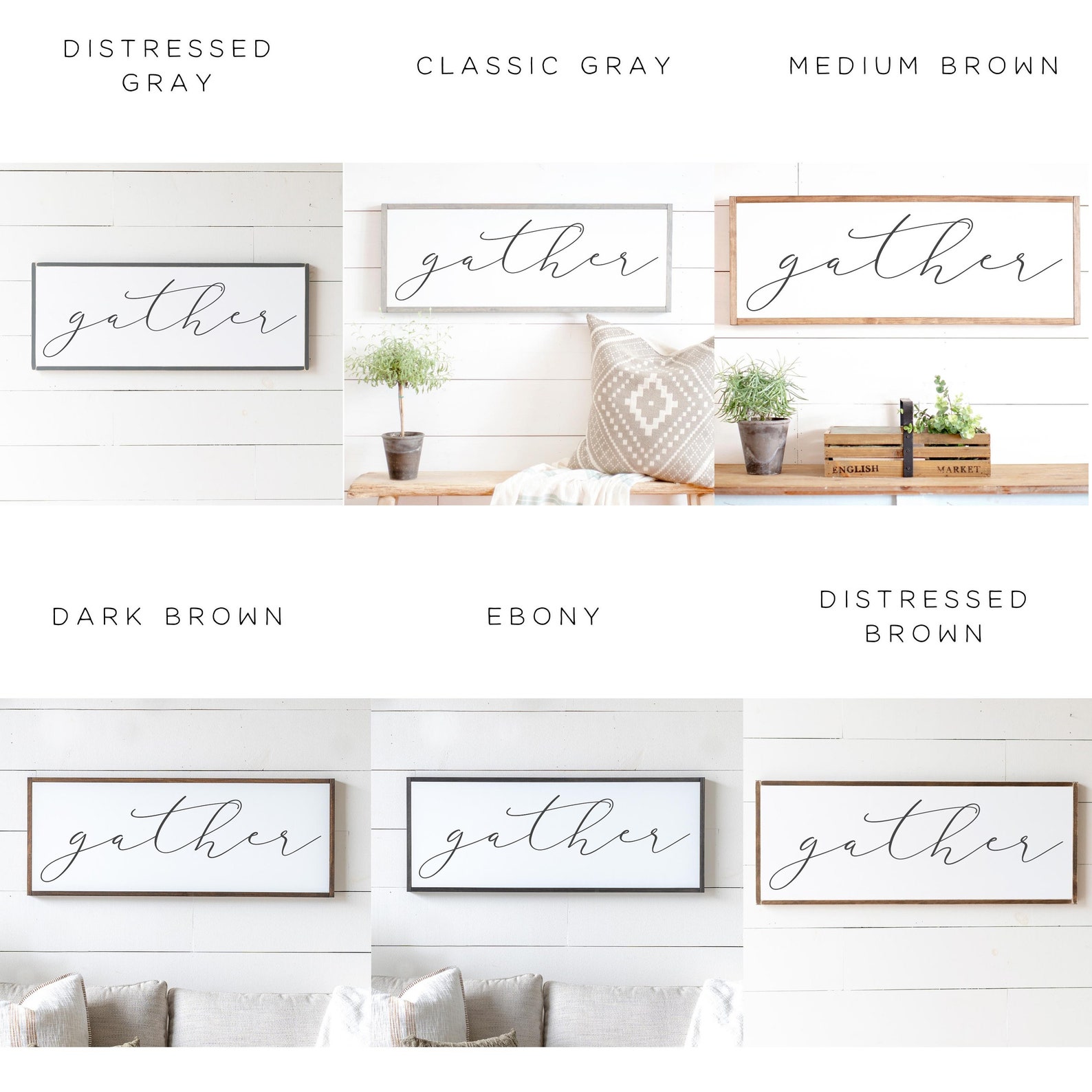 Gather Sign Gather Sign Large Gather Wood Sign Gather - Etsy