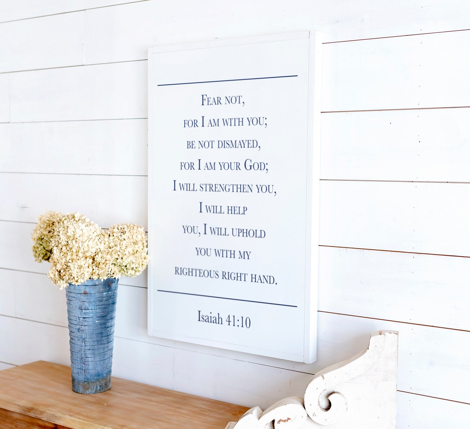 Scripture Wall Decor Christian Wall Decor Isaiah 41 | Etsy