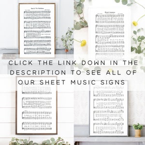 Amazing Grace Sheet Music Wood Sign | Hymn Lyric Art | 289 - Etsy