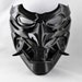 Oni Red Hood Mask (oni Mask) - Etsy