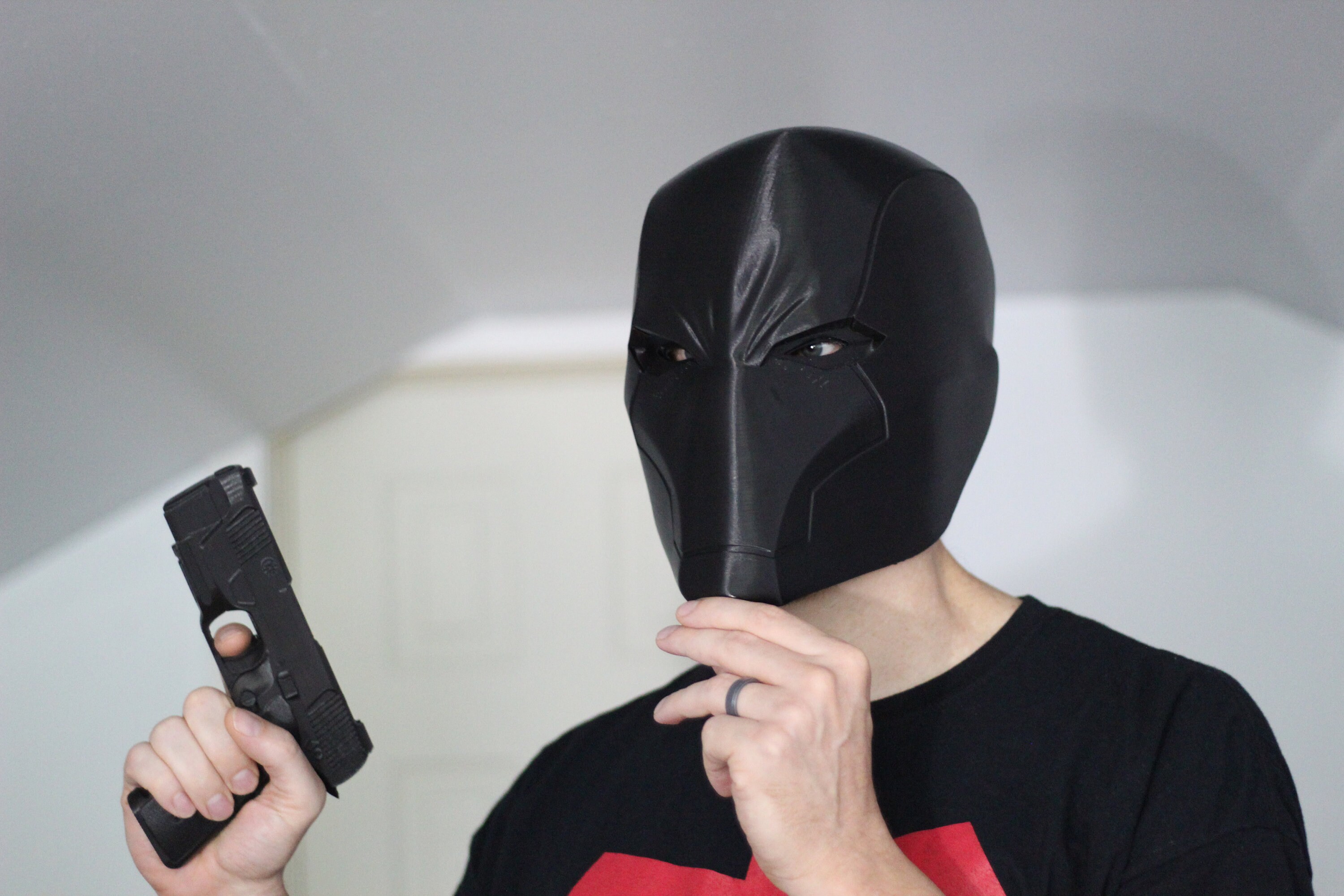 Red Hood Rebirth Helmet Version 2 - Etsy