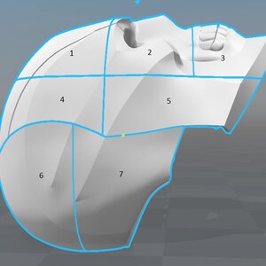 Black Mask Helmet 3D Model STL File - Etsy