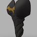 Batgirl Chest Armor 3D Model STL File (Download Now) - Etsy