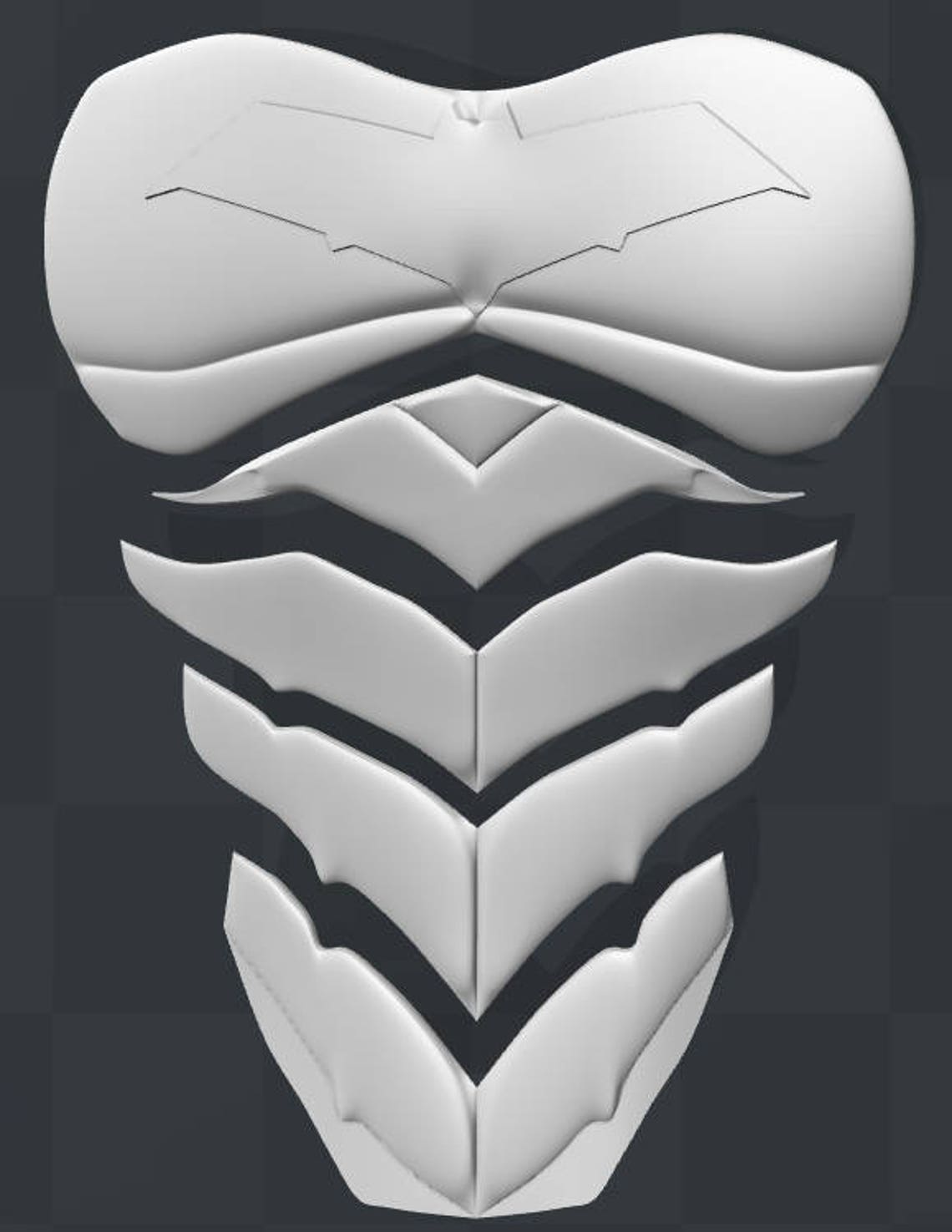 Red Hood Chest Armor 3D Model STL Files - Etsy