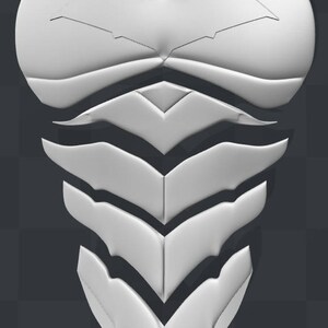 Red Hood Chest Armor 3D Model STL Files - Etsy