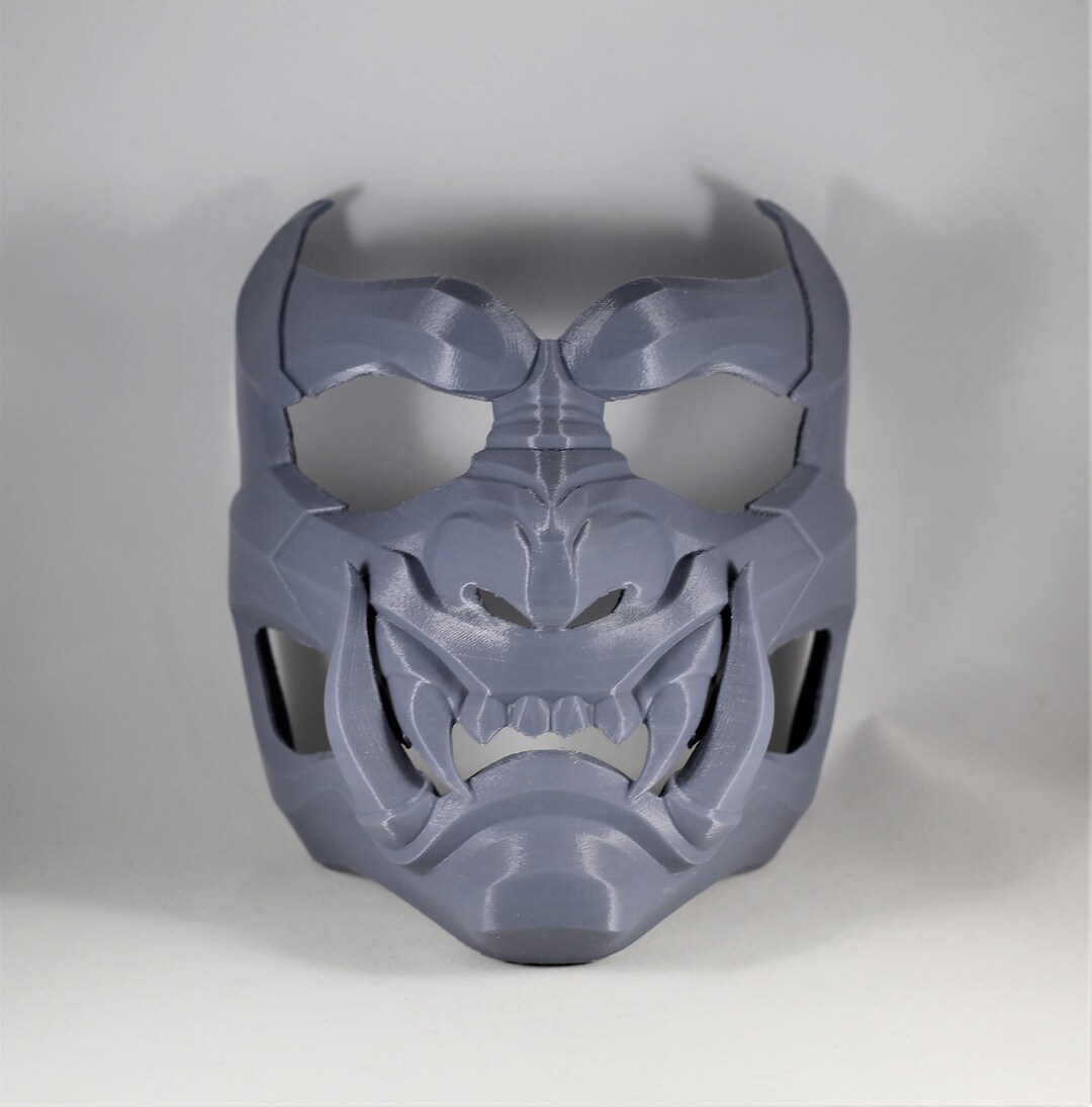 Red Hood Demon Mask - Etsy