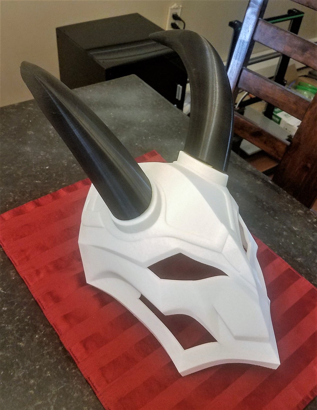 Blood Moon Jhin Helmet - Etsy