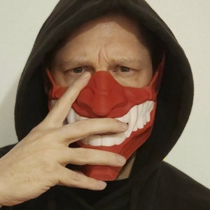 Ninja Kamui Oni Mask - Etsy
