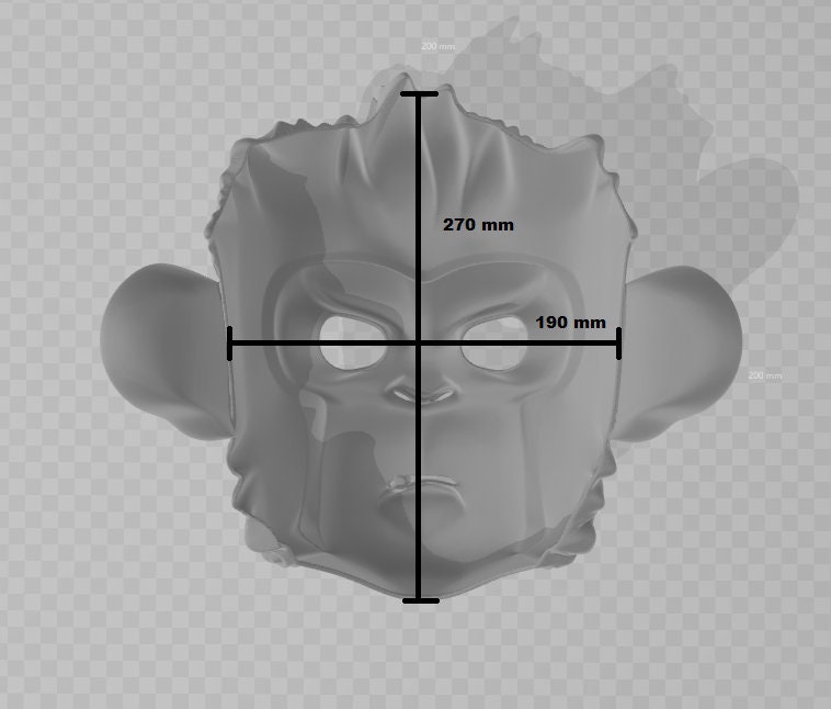 Space Monkey / Pogo Mask - Etsy